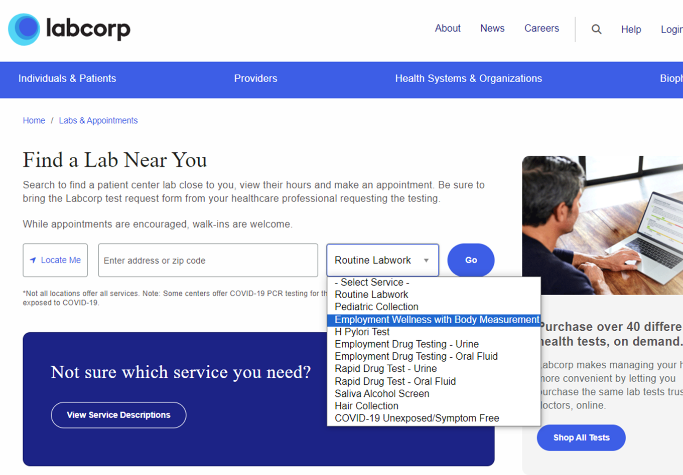 How do I request an Offsite Screening Voucher?